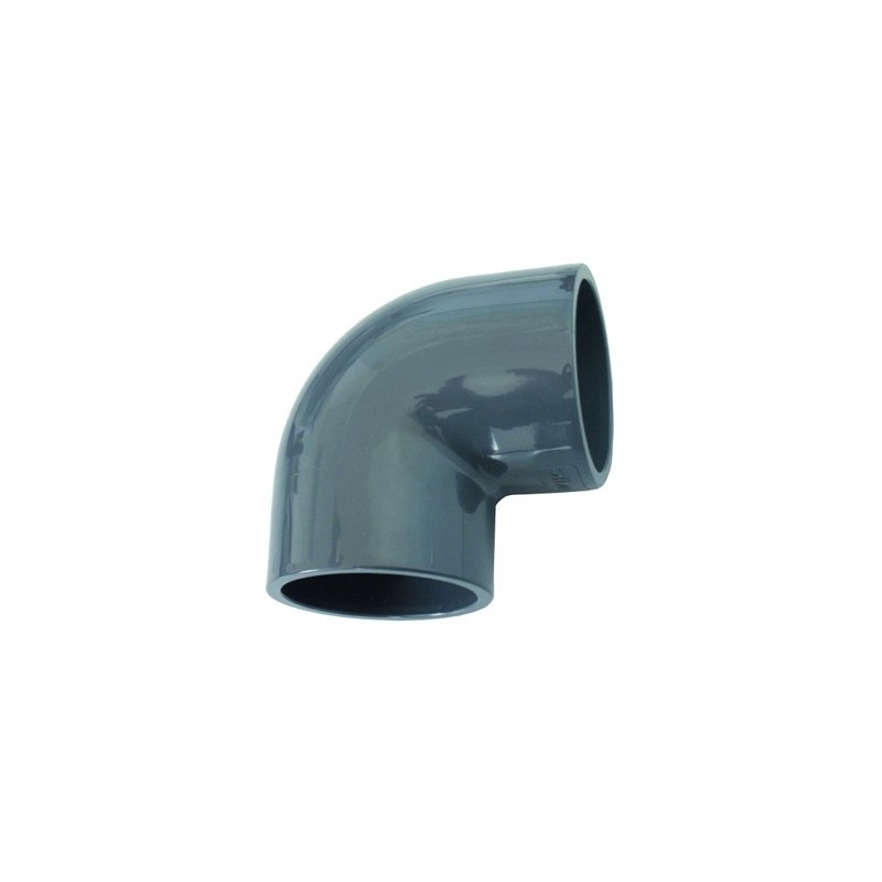 Coude PVC-U 90° D63 - L'Atlantide