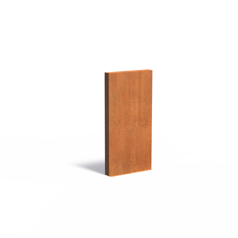 Mur en acier Corten - L'Atlantide