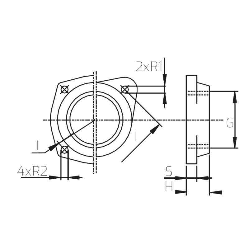Bride filetée TF - L'Atlantide